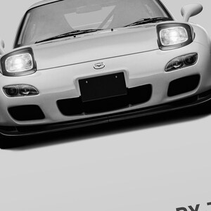 Mazda RX-7 Spirit R Type A (FD) Poster Print | Wall Art | Car ...