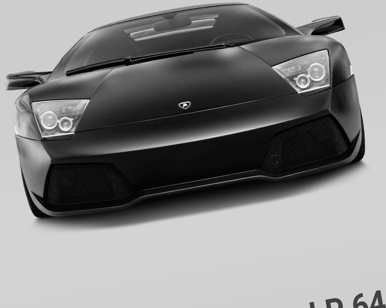 Lamborghini Murcielago LP 640 Poster Print Wall Art Car Photography - Etsy