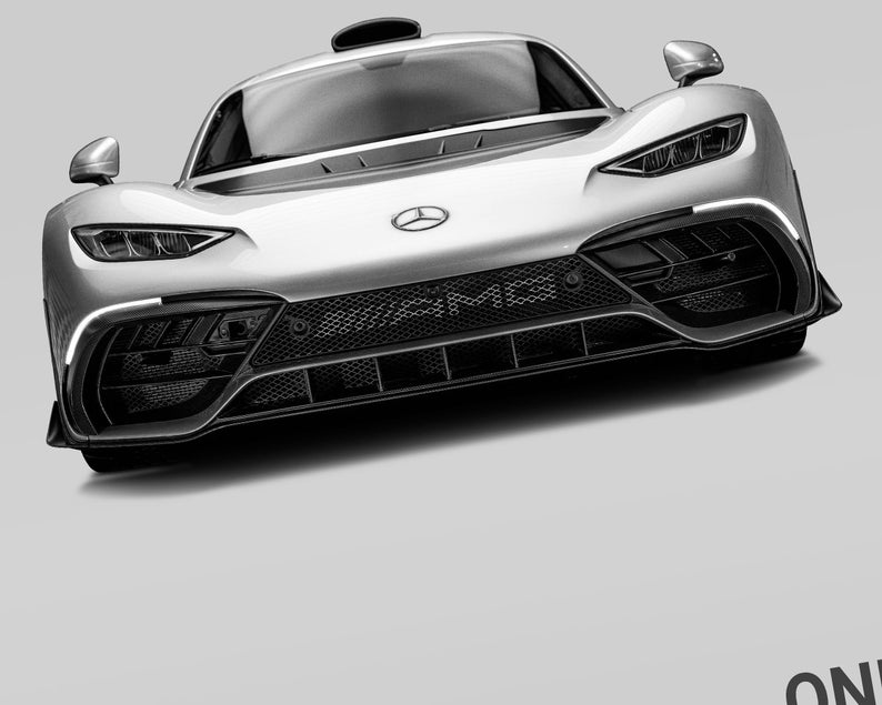 Mercedes-amg One Poster Print Wall Art Car Photography - Etsy