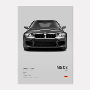 BMW M5 CS F90 Poster Print | Wall Art | Car Photography - Etsy