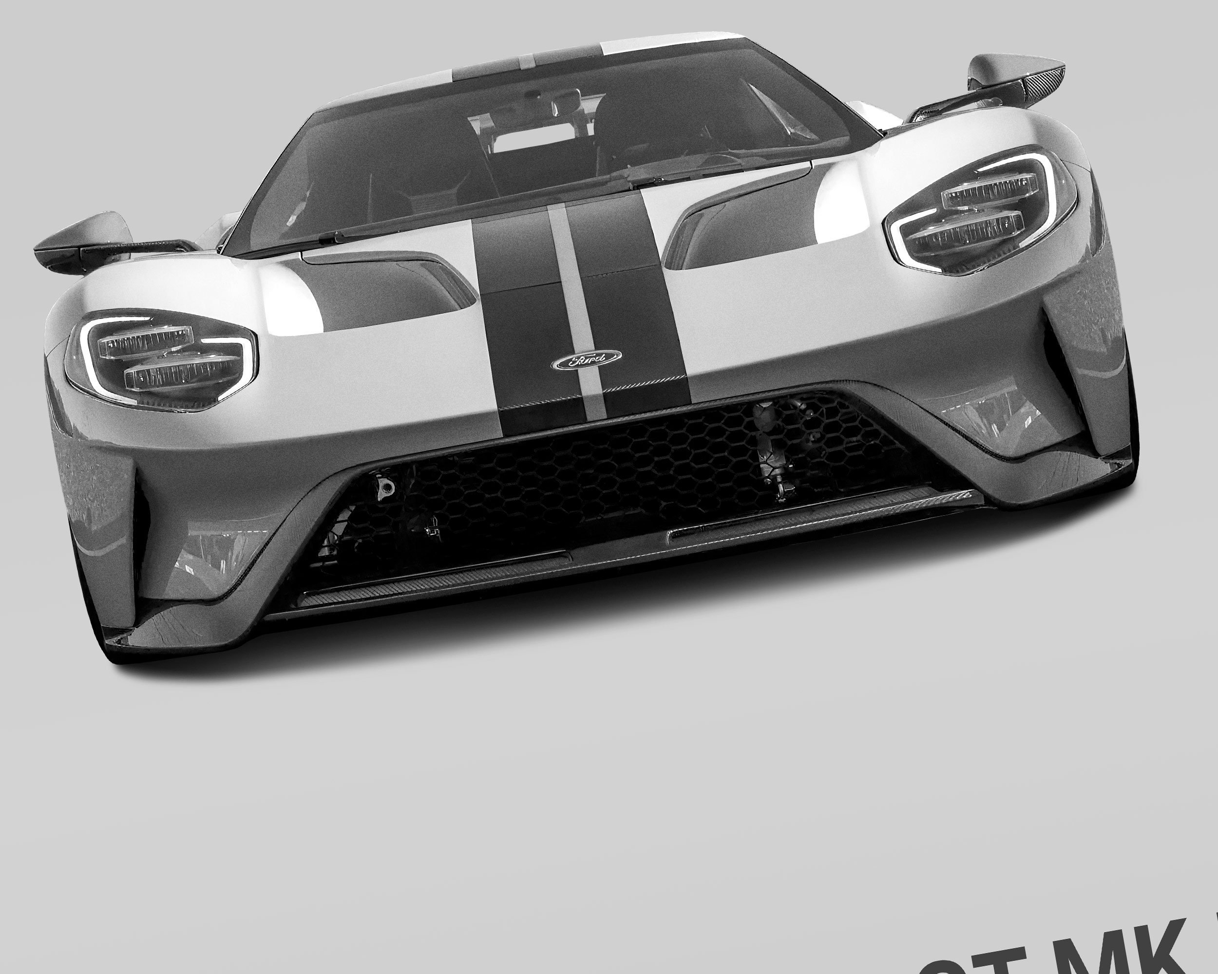 Ford GT Mk2 Poster Print Wall Art Car Photography - Etsy