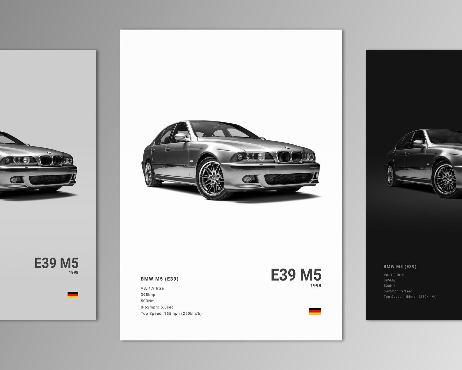 BMW M5 E39 Poster Print Wall Art Car Photography - Etsy