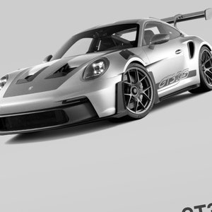 992 GT3 RS Poster Print | Wall Art | Car Photography - Etsy