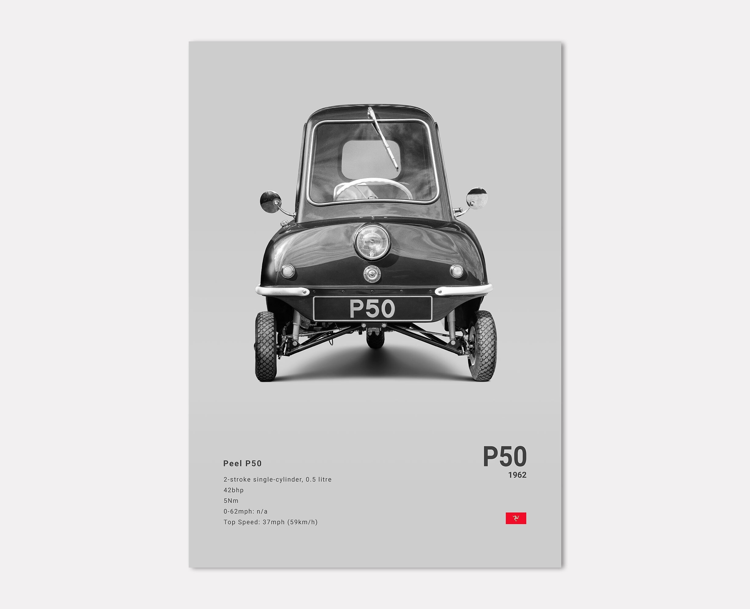 Peel P50 Poster Print Wall Art Car Photography - Etsy