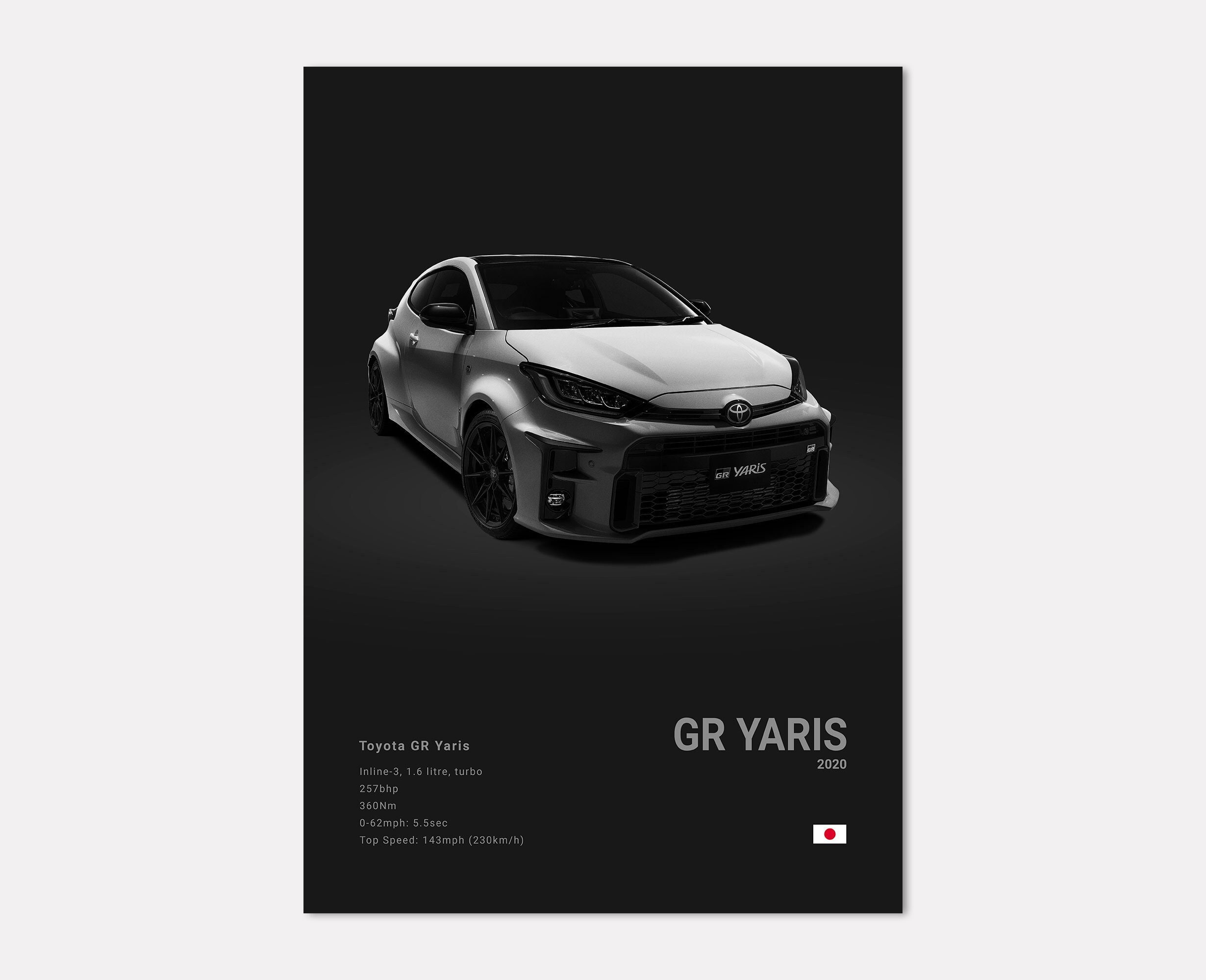 Toyota GR Yaris Poster Print Wall Art Car Photography - Etsy