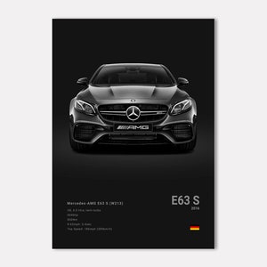 Mercedes-amg E63 S 2019 W213 Poster Print Wall Art Car Photography - Etsy