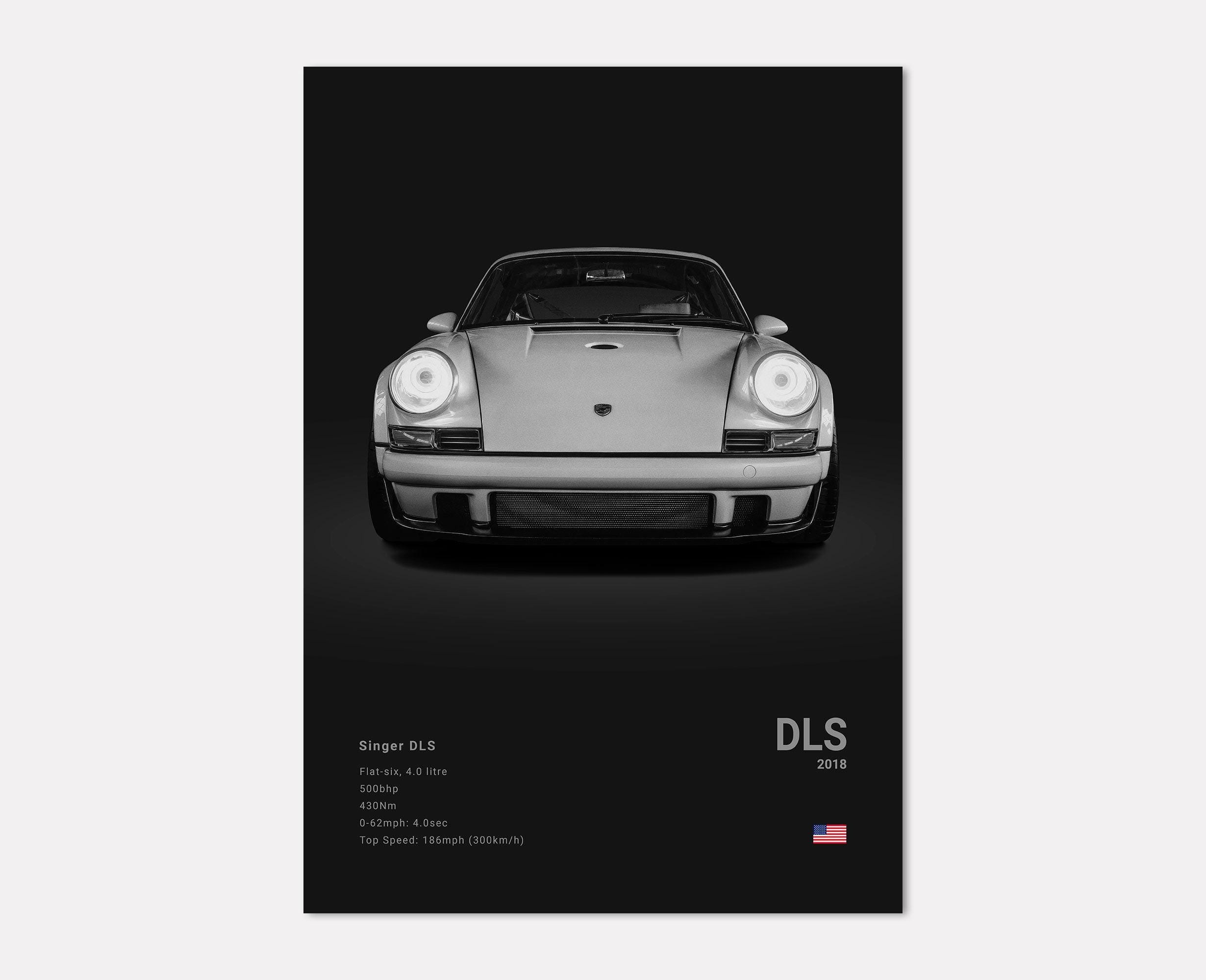Singer DLS Poster Print | Wall Art | Car Photography - Etsy