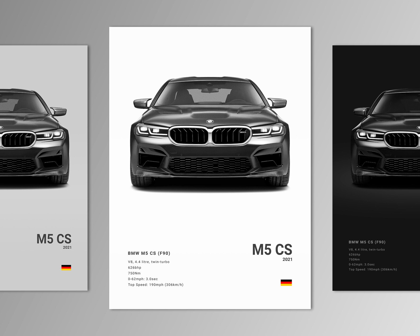 BMW M5 CS F90 Poster Print Wall Art Car Photography - Etsy