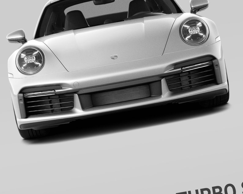 Porsche 911 Turbo S 992 Poster Print Wall Art Car Photography - Etsy