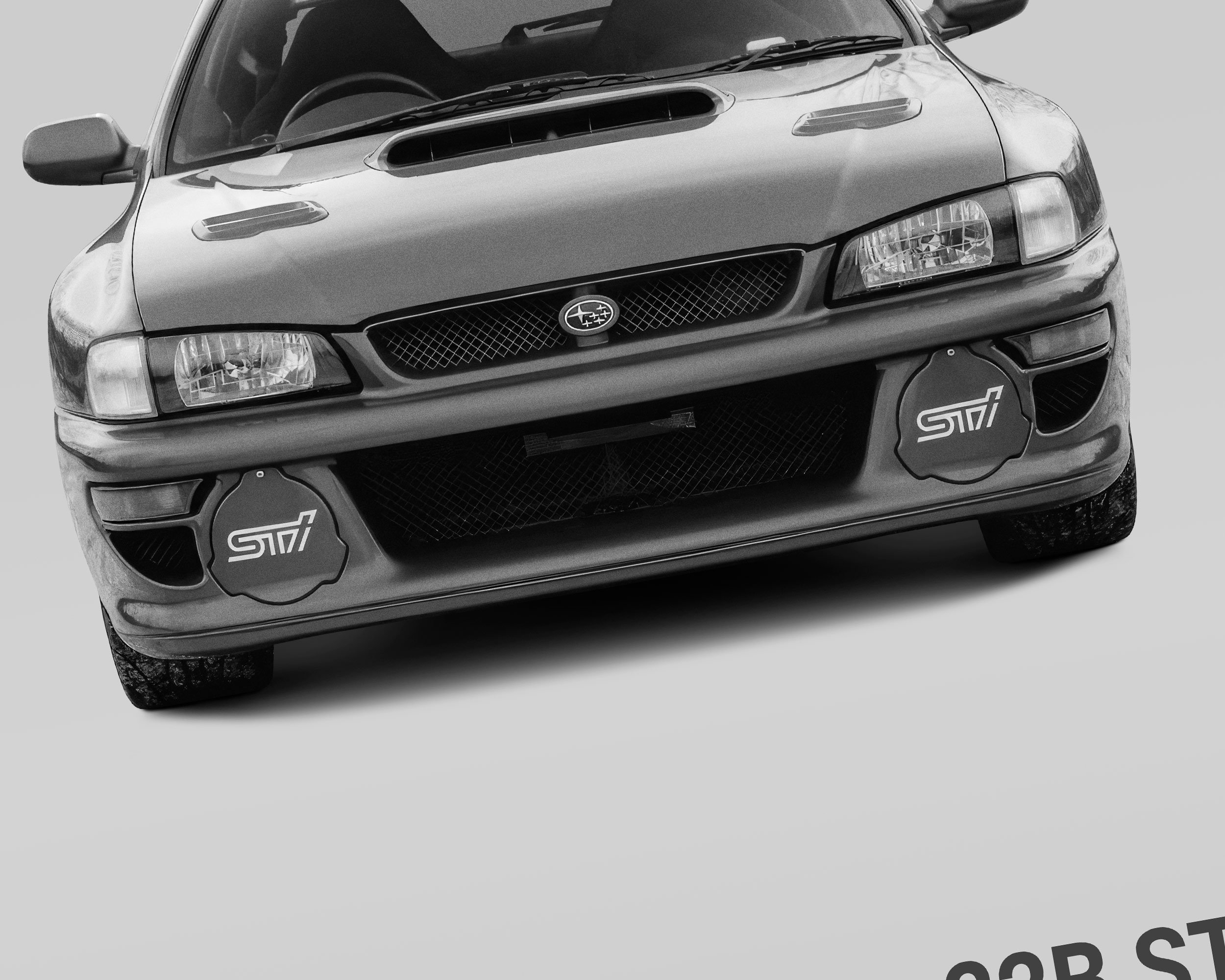 Subaru Impreza 22B Sti Poster Print Wall Art Car Photography - Etsy