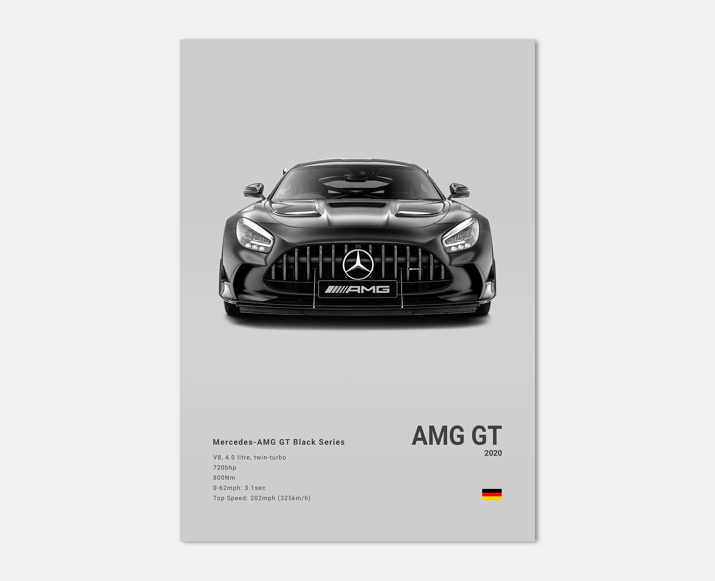 Mercedes-amg GT Black Series Poster Print Wall Art Car Photography - Etsy