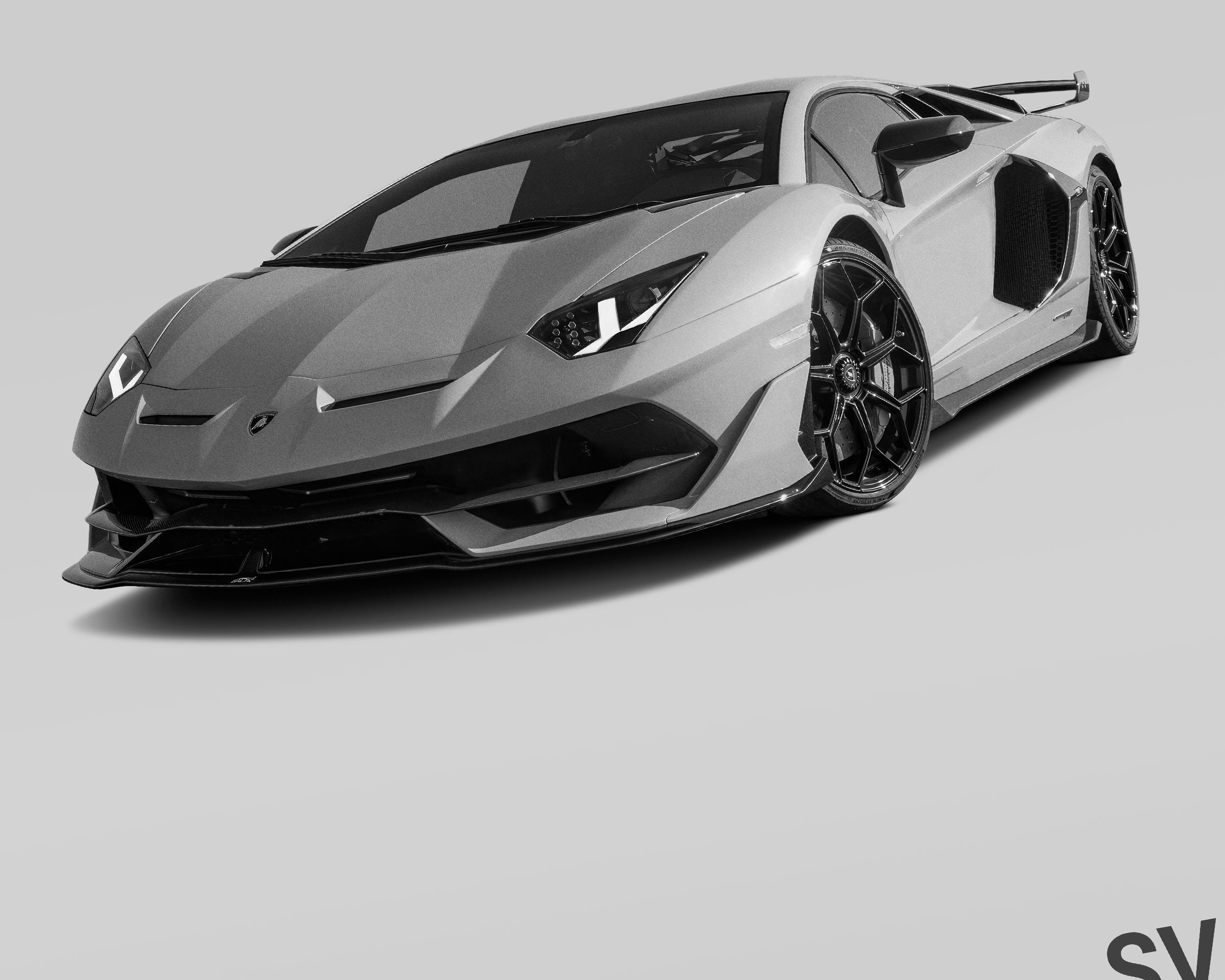 Lamborghini Aventador SVJ Poster Print Wall Art Car Photography - Etsy