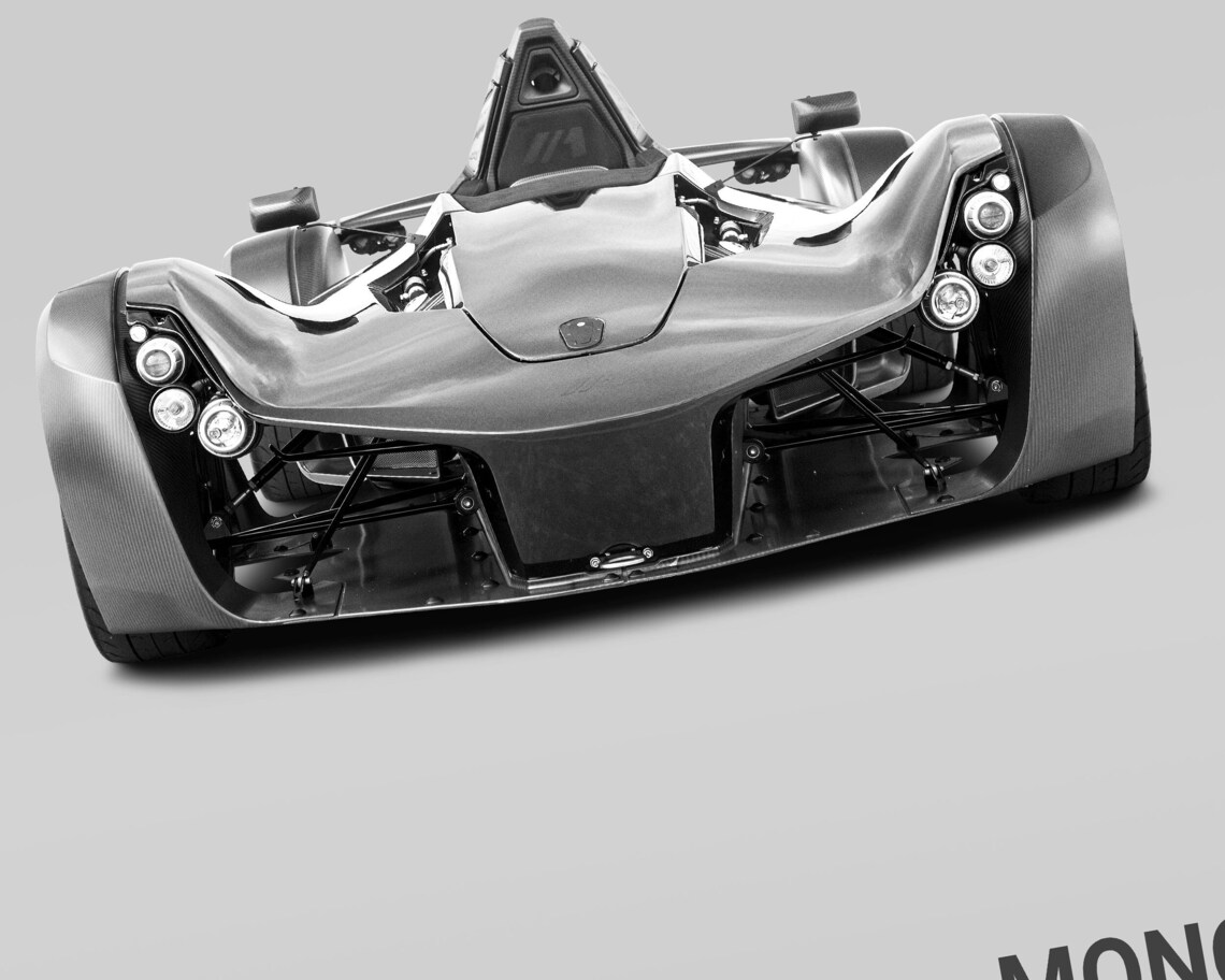 BAC Mono Supercar Poster Print Wall Art Car Photography - Etsy
