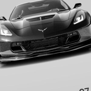 Chevrolet Corvette Z06 C7 Poster Print | Wall Art | Car Photography - Etsy