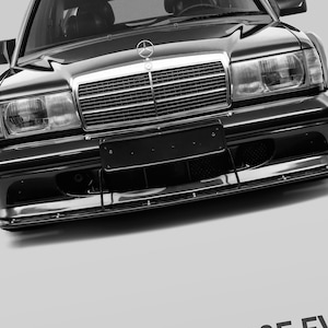 Mercedes 190E Evo II Poster Print | Wall Art | Car Photography - Etsy
