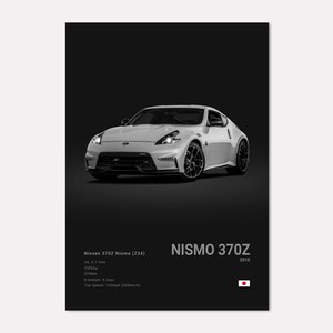 Nissan 370Z Nismo Poster Print | Wall Art | Car Photography - Etsy