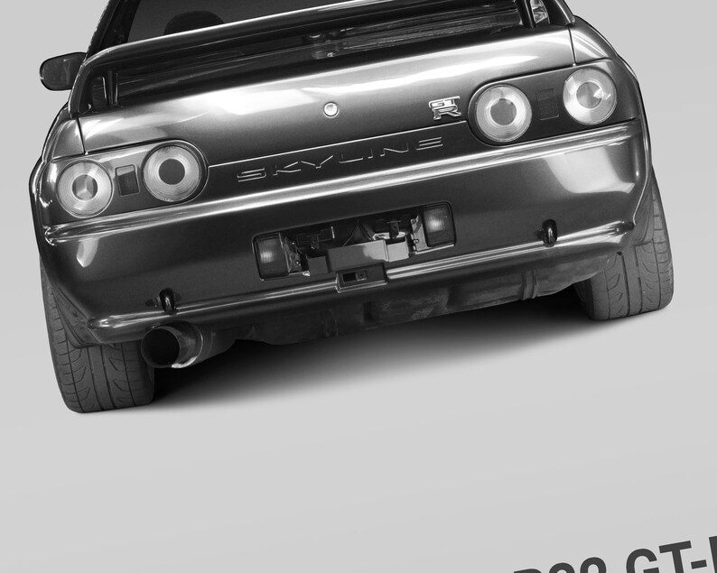 Nissan Skyline R32 Poster Print Wall Art Car Photography - Etsy