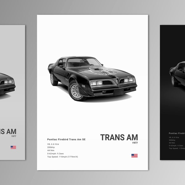 Pontiac Trans Am - Etsy