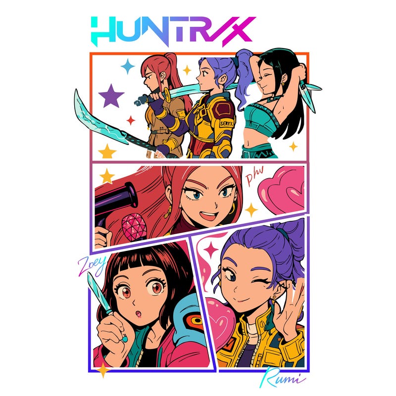 Huntrix Posters - Etsy