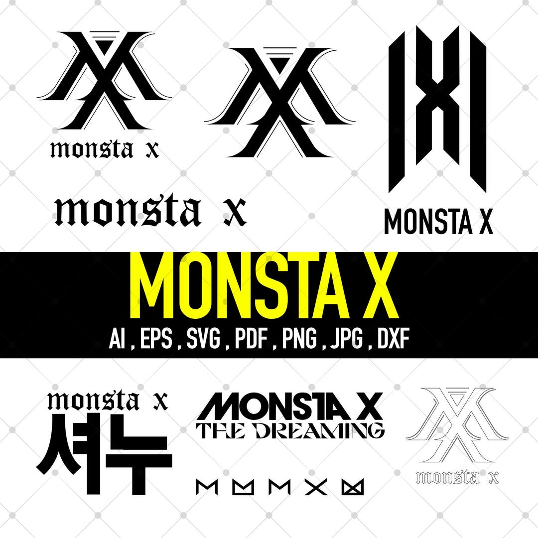 Monsta X Logo Vector – Ai, Eps, Svg, Pdf, Png, Jpg, Dxf | Digital K-pop ...