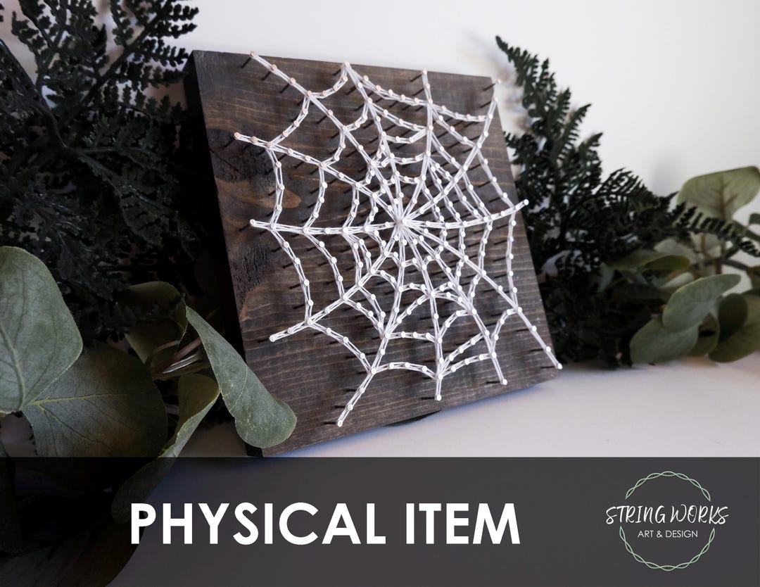 Spider Web String Art - Etsy