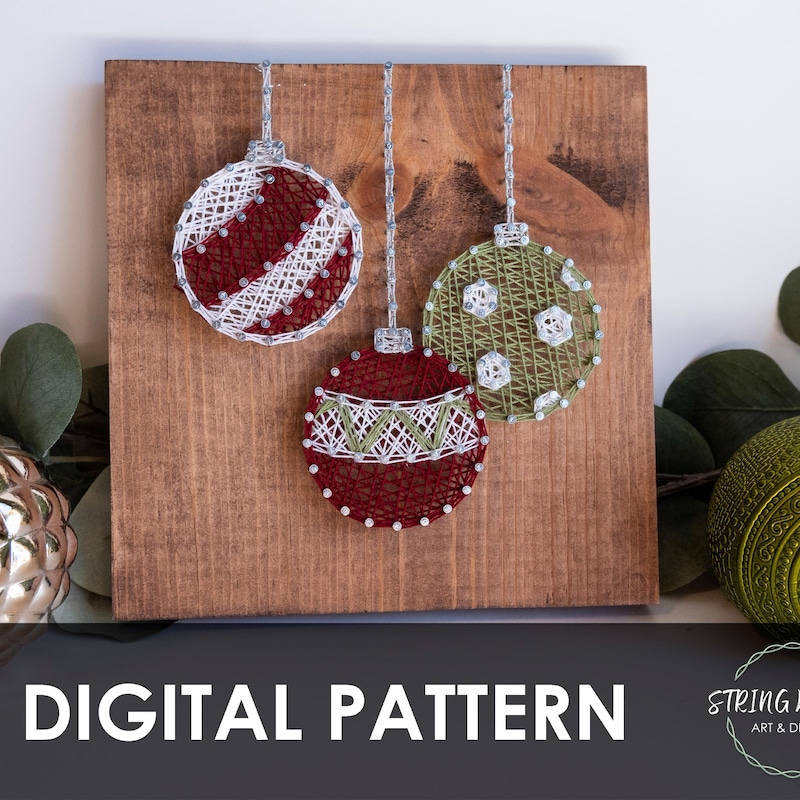 Christmas String Art - Etsy