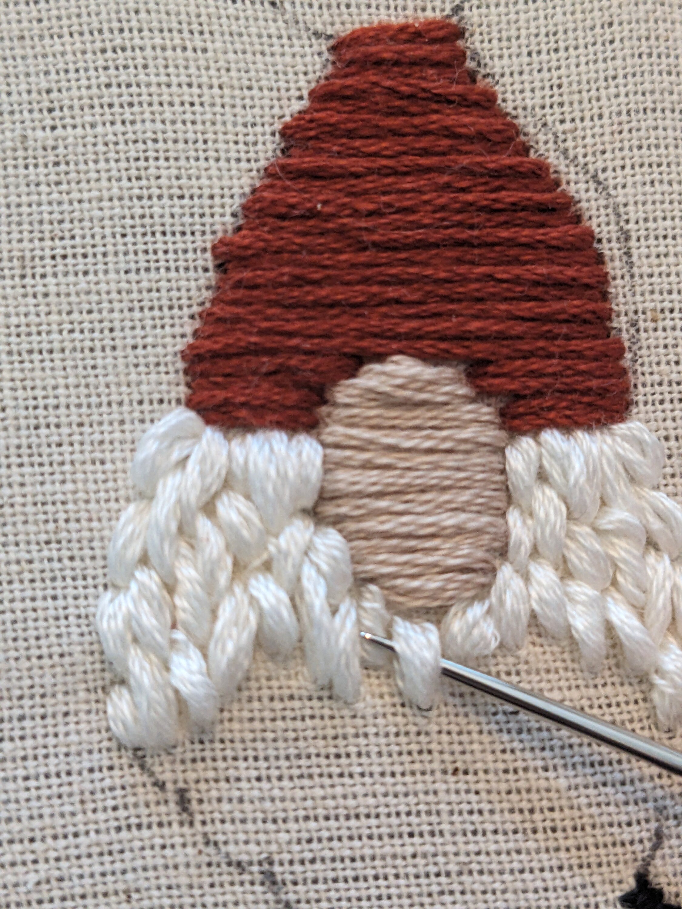 Christmas Gnome Hand Embroidery Pattern and Kit - Etsy