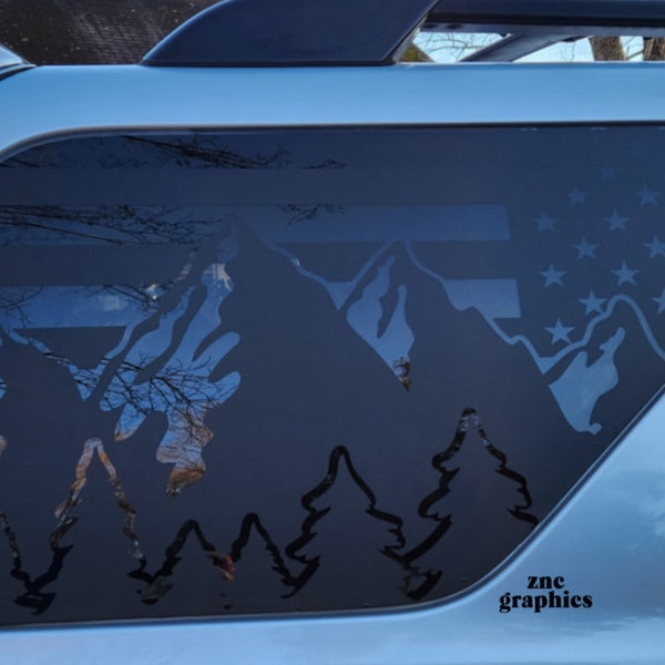 4runner Window Decal - Etsy