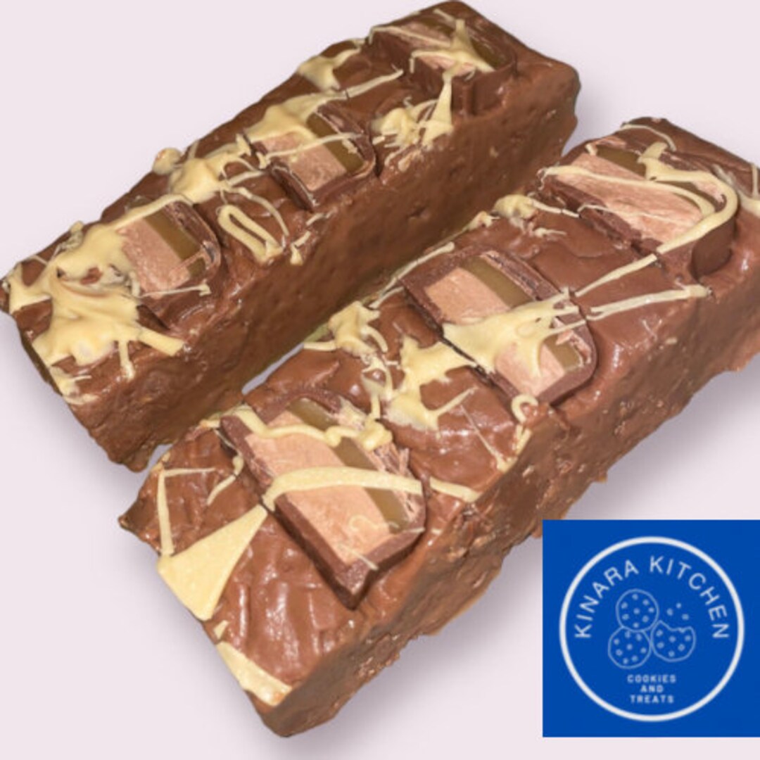 Snickers Fudge - Two Milk Chocolate Slabs 100-125g Each - Etsy