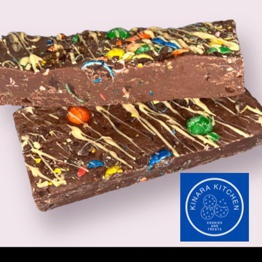 Smarties Fudge Two Milk Chocolate Slabs 100-125g Each - Etsy