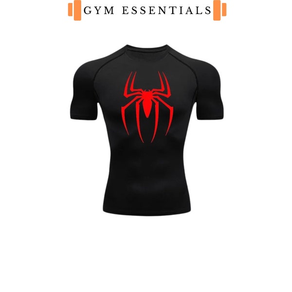 Spiderman Compression Shirt - Etsy