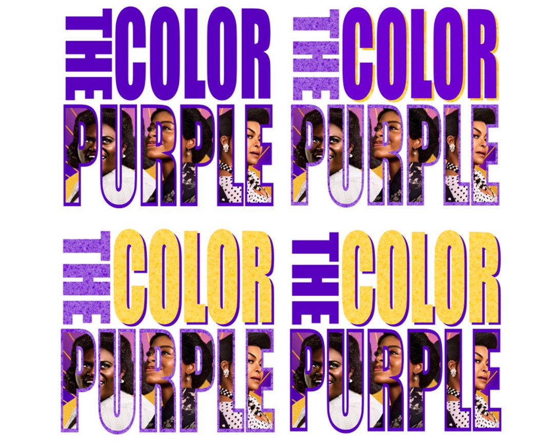 The Color Purple 2023 Png the Color Purple Musical 2023 Movie - Etsy ...