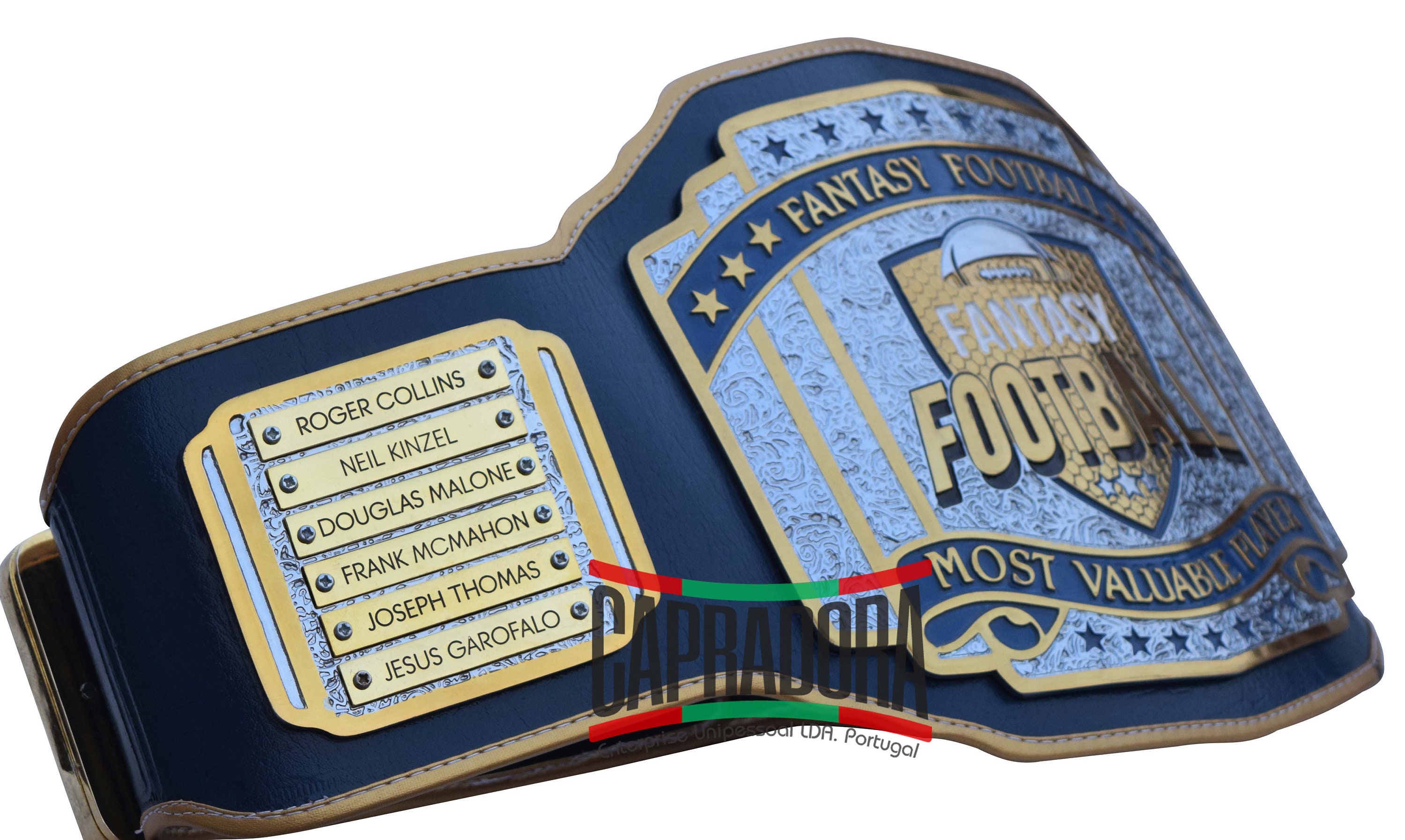 Engravable Championship Belt Fantasy Football Championship Design Your ...