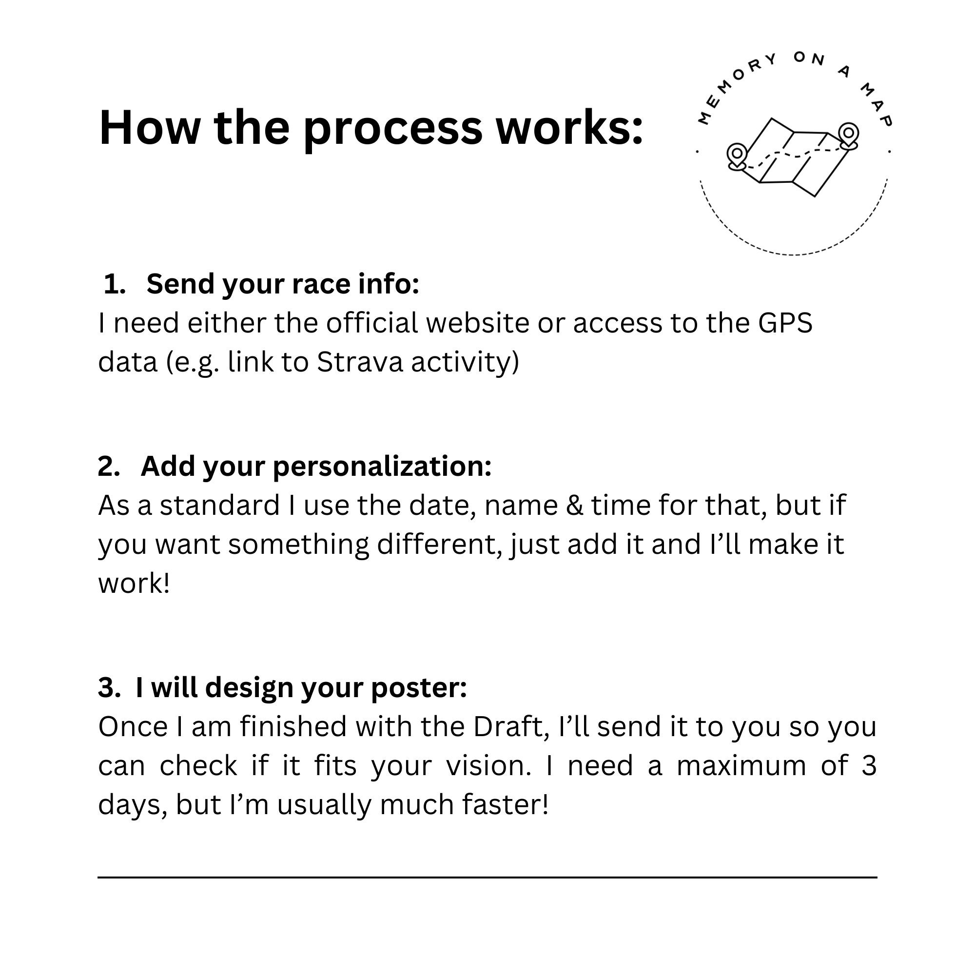 Personalized Any Run Map Poster Any Official or Any Tracked Run Custom ...