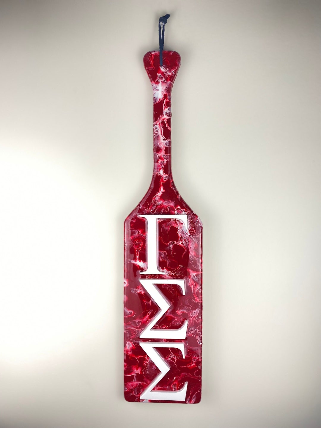 Gamma Sigma Sigma Greek Paddle Penguin 1 - Etsy