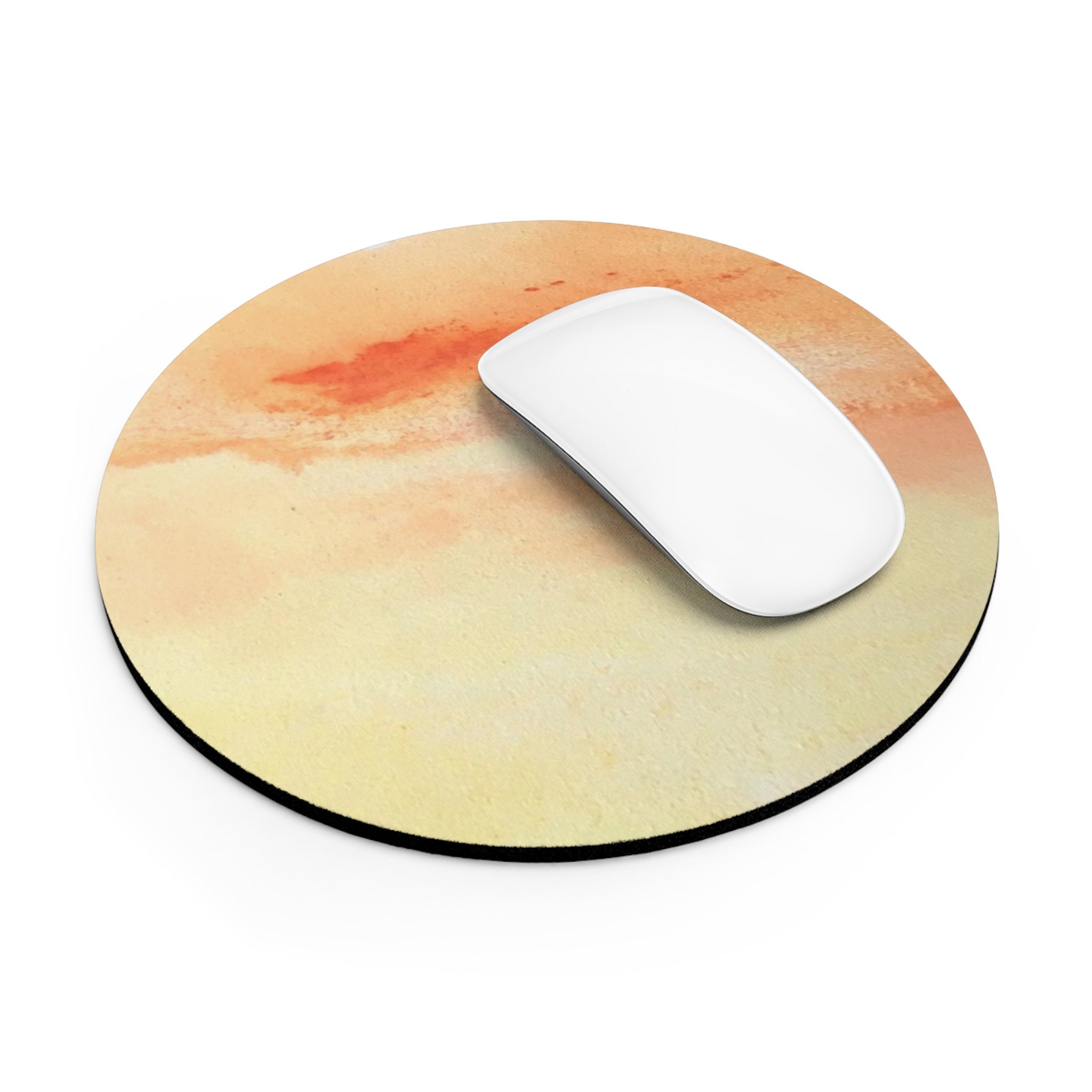 Orange Mouse Pad/calming Mouse Pad/sunset Mouse Pad/colorful and Bright ...