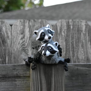 Raccoon 3D Printed Articulated Figure: Trash Panda Desk Critter ...