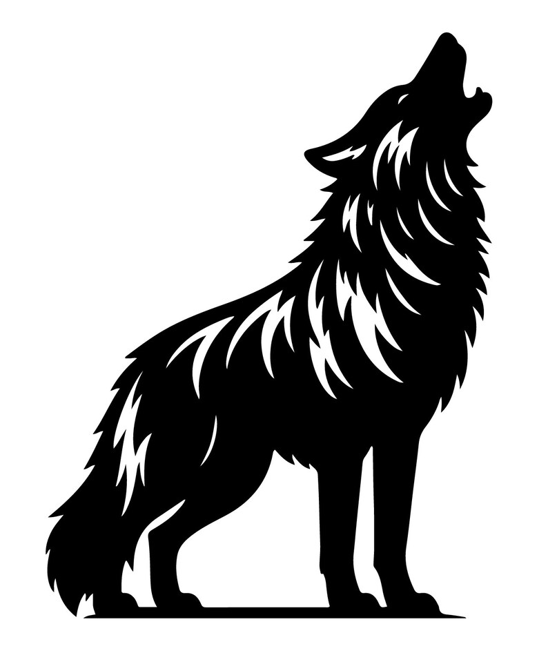Wolf SVG File for Cricut Printable Png SVG Laser File Digital Download ...
