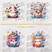 Cute Watercolor Coffee Theme Clipart - Coffee Love, Cute Adorable ...