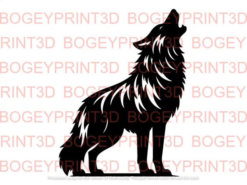 Wolf SVG File for Cricut Printable Png SVG Laser File Digital Download ...