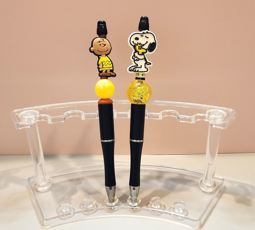 Cartoon Boy & Dog With Bird Beaded Pens - Etsy