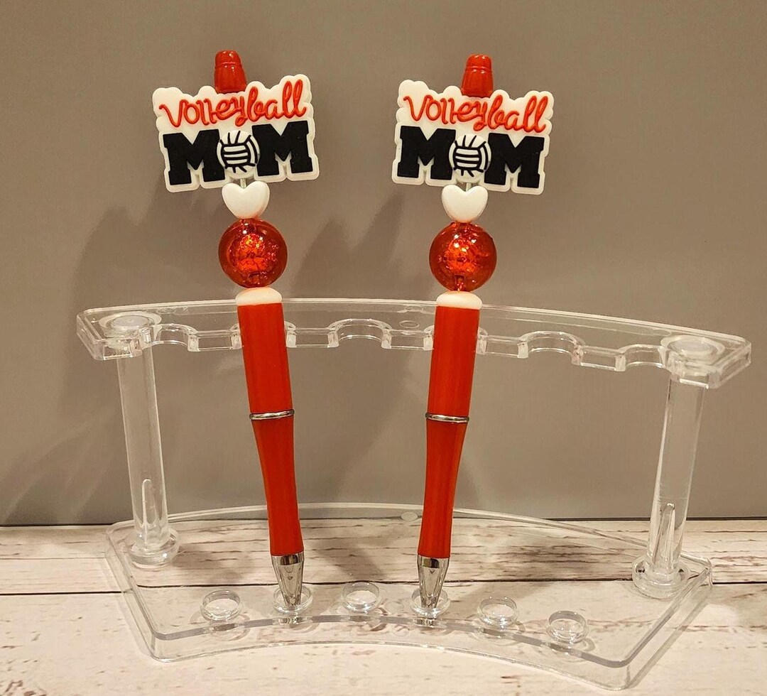 Volleyball Mom Beaded Pens - Etsy