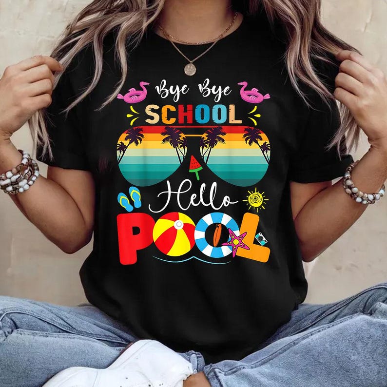 20+ Goodbye School Hello Pool Png, Teacher Png, Hello Summer Png, Good ...