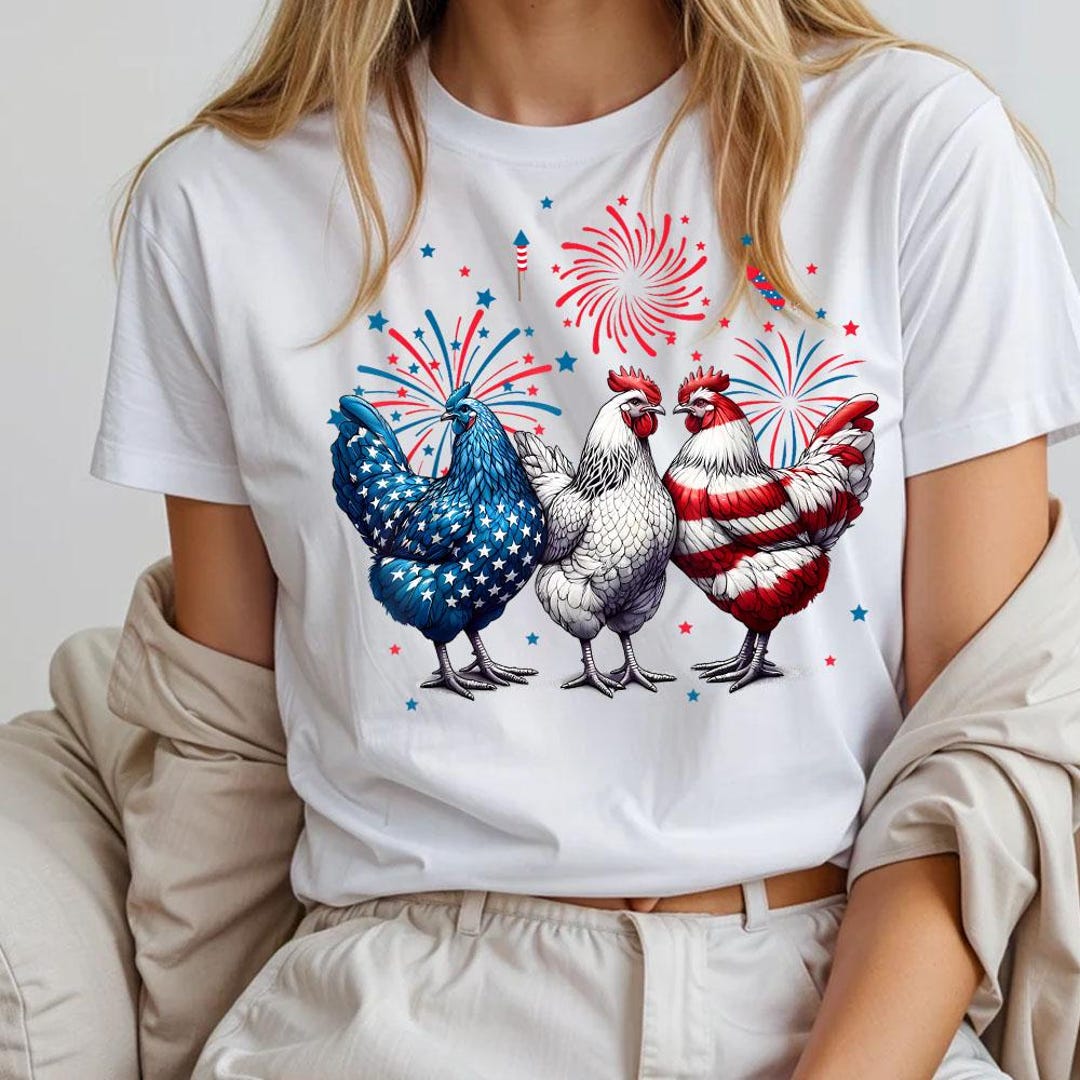 Patriotic Usa Chicken Png, Independence Day, USA Flag Png, Funny Patriotic PNG, Freedom PNG ...