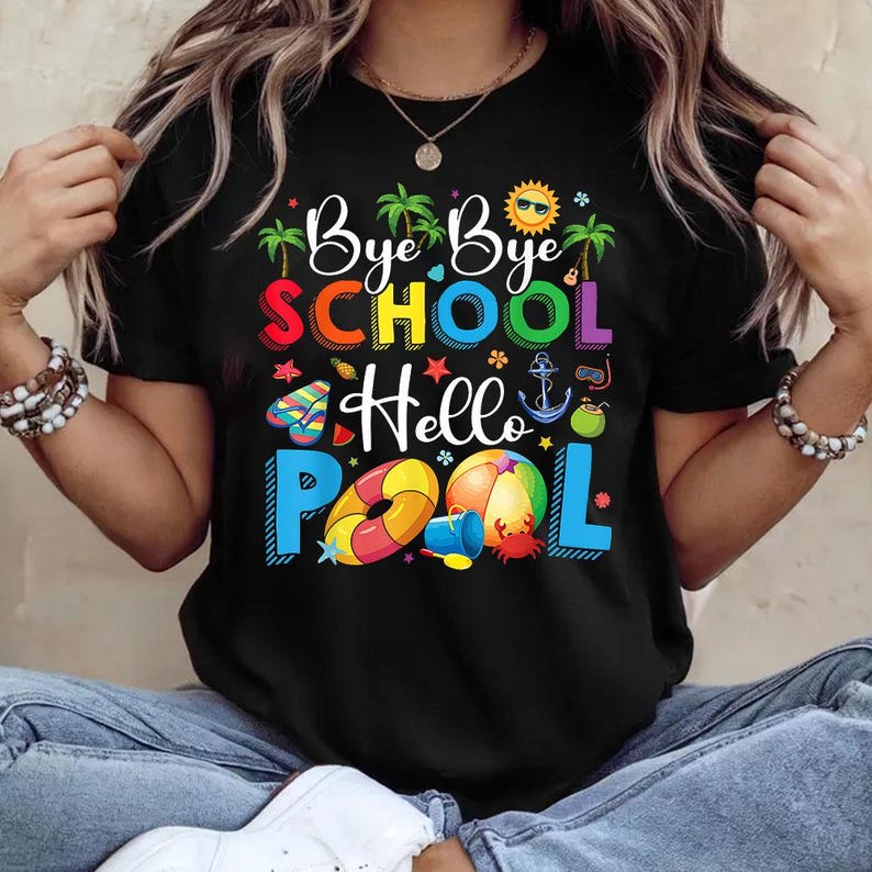 20+ Goodbye School Hello Pool Png, Teacher Png, Hello Summer Png, Good ...