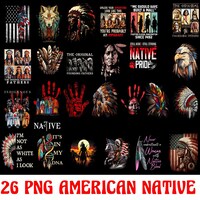 Native American - PNG Sublimation Design - Etsy