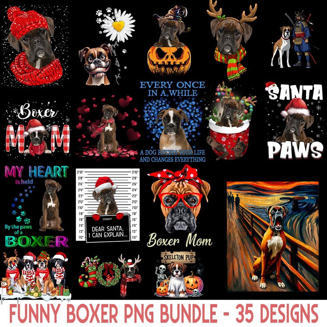 35+ Boxer Png Bundle, Boxer Mom Png, Best Mom Ever, Boxer Png, Heart ...