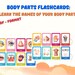 Body Parts Flashcards for Kids: A Fun & Educational Way to Learn ...