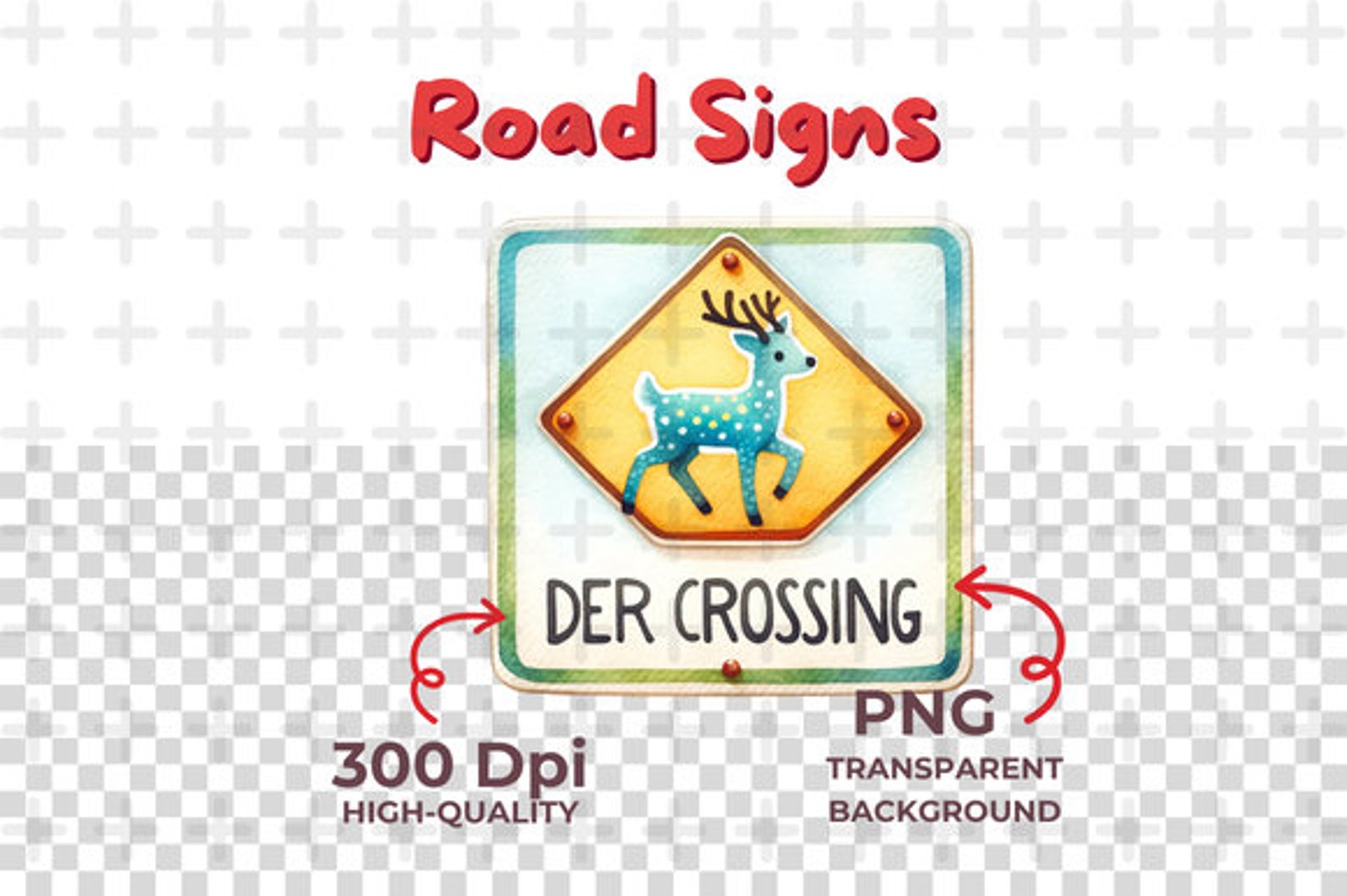 28 Traffic and Road Safety-street Signs Clipart | Kids Road Signs ...