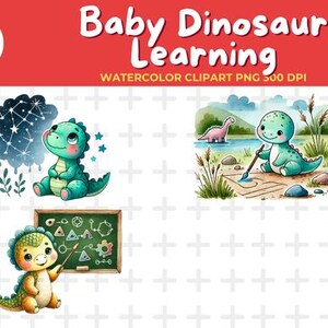 Baby Dinosaur Learning PNG Collection | Kids Dino Learn Png ...